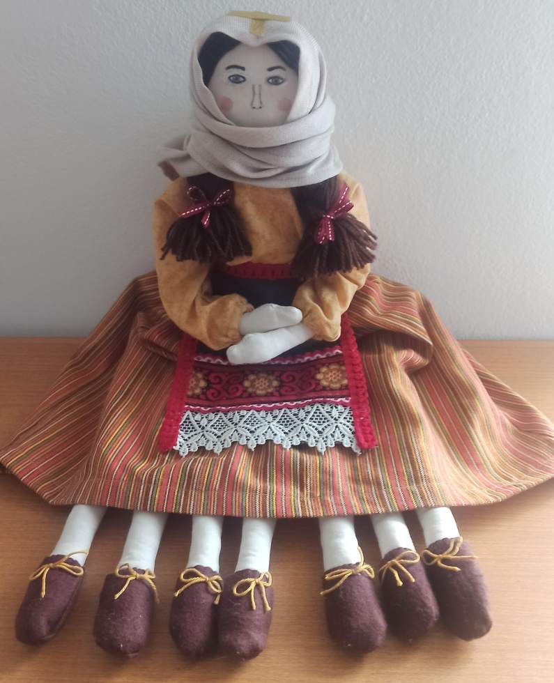 Κούκλα Κυρά Σαρακοστή :: 4seasons-handmade